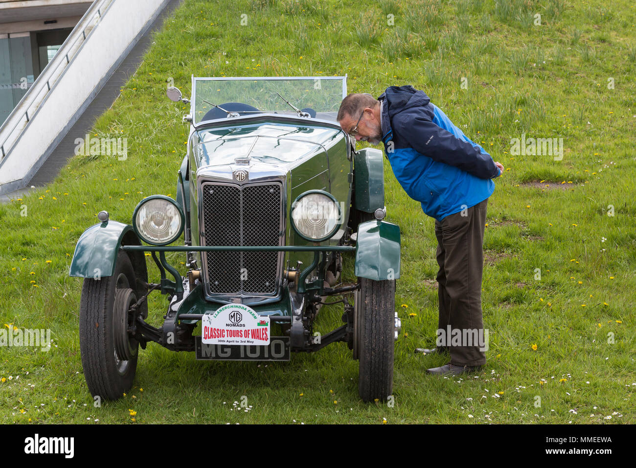 Old man sports car hi-res stock photography and images - Alamy