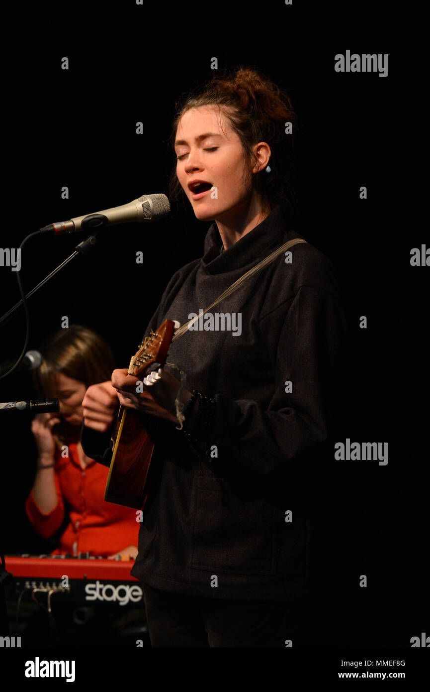 Rachel Sermanni Scottish folk musician singer playing at the Carnegie ...