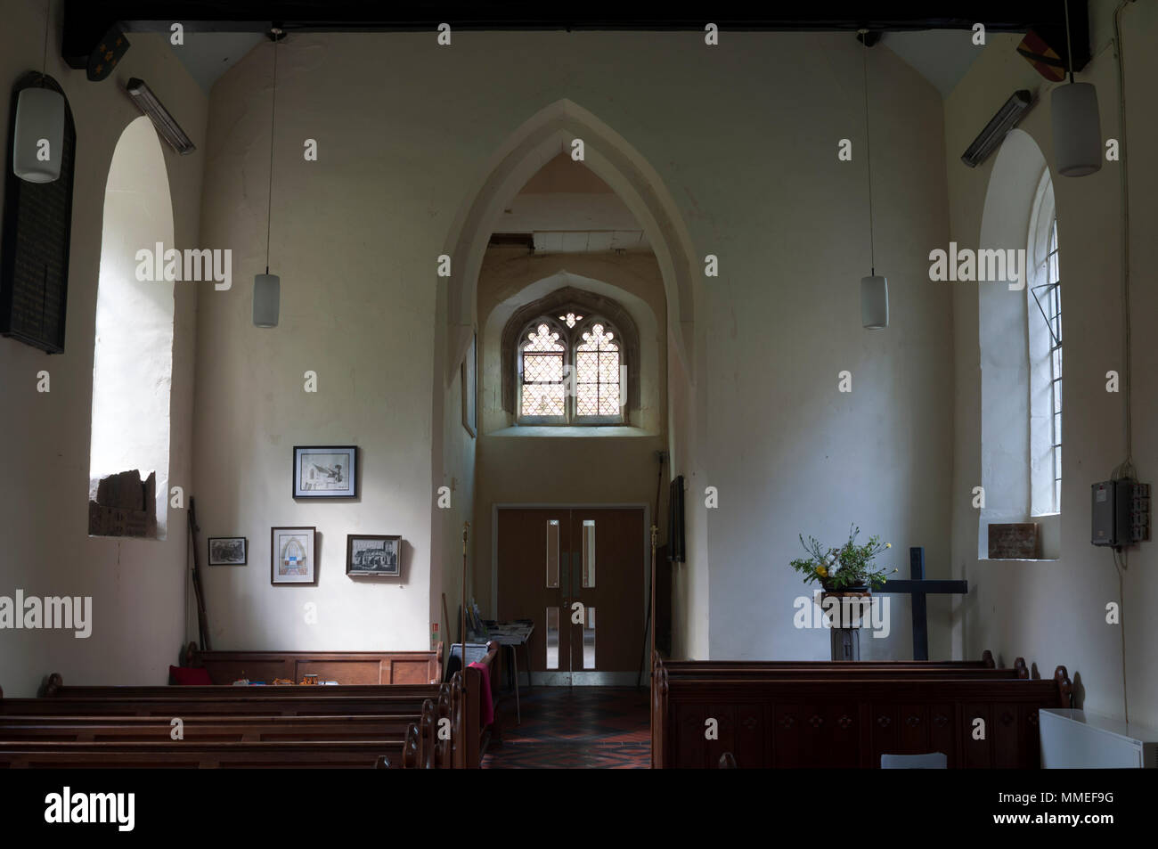 Holy Cross Church, Moreton Morrell, Warwickshire, England, UK Stock ...