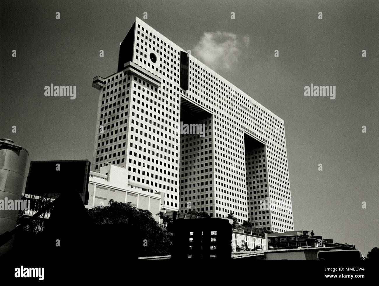Modern architecture of the Elephant Chang Building in Chatuchak in ...