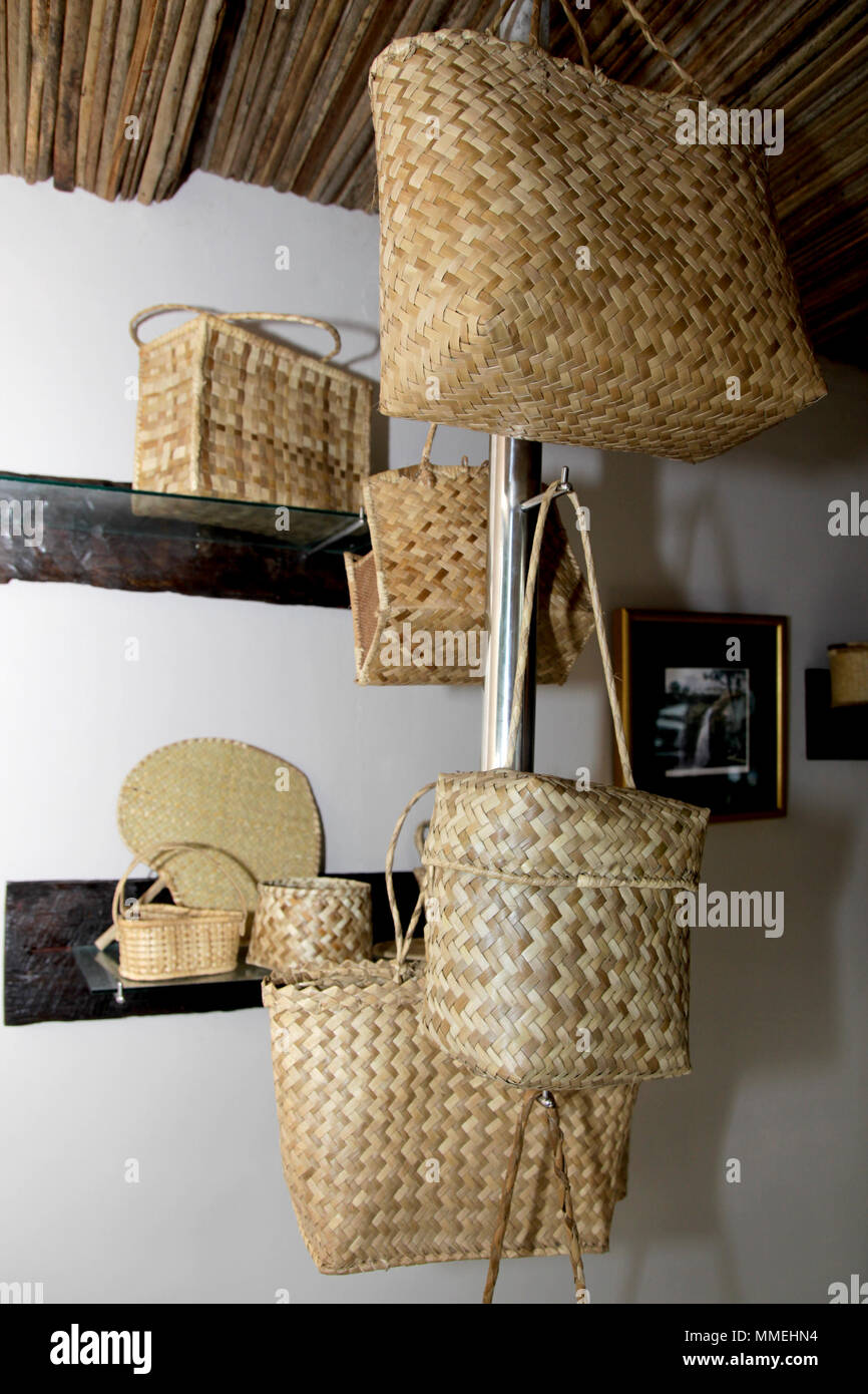 Basketwork is a tradition that has passed from mother to child the ...