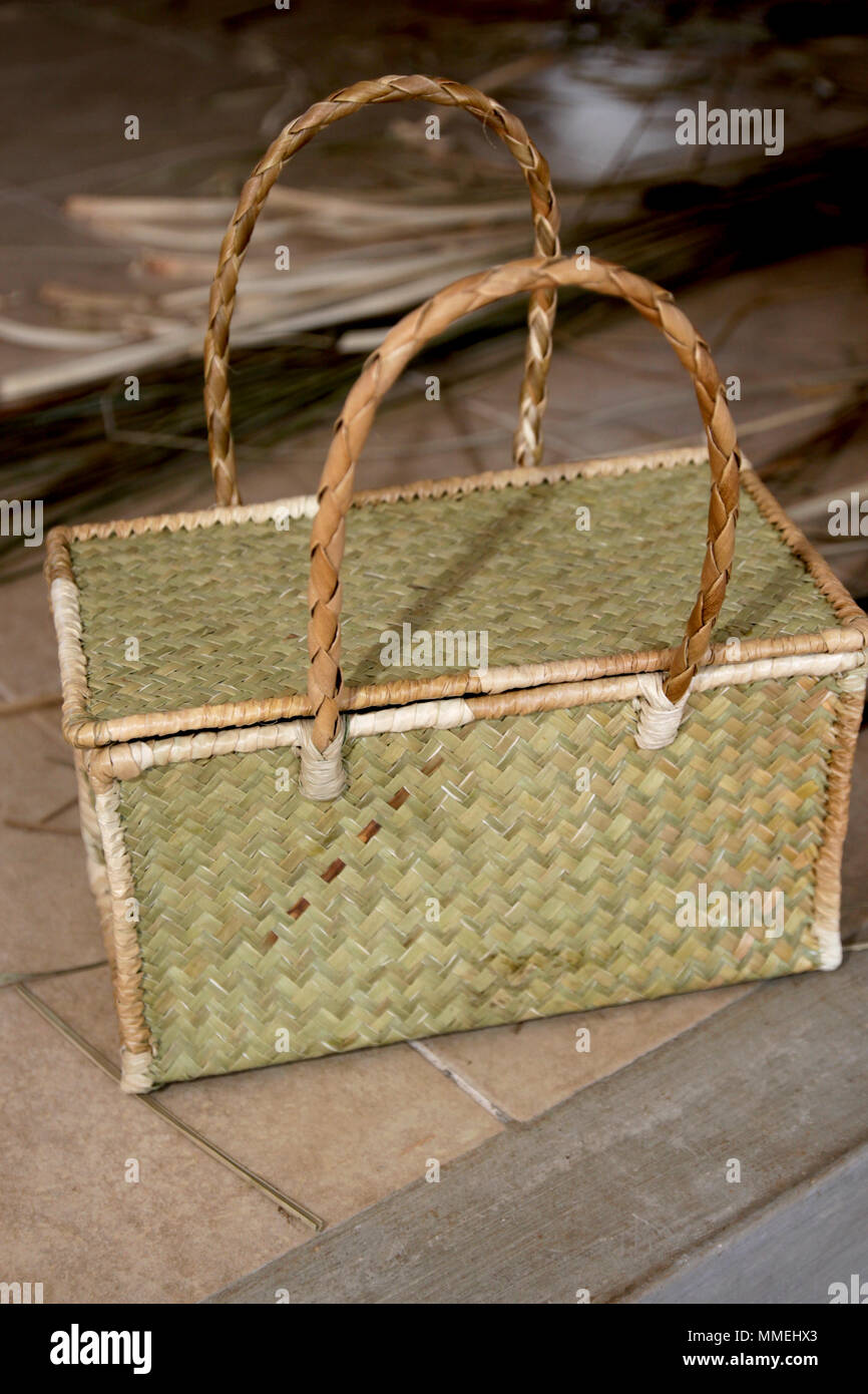 Basketwork is a tradition that has passed from mother to child the ...