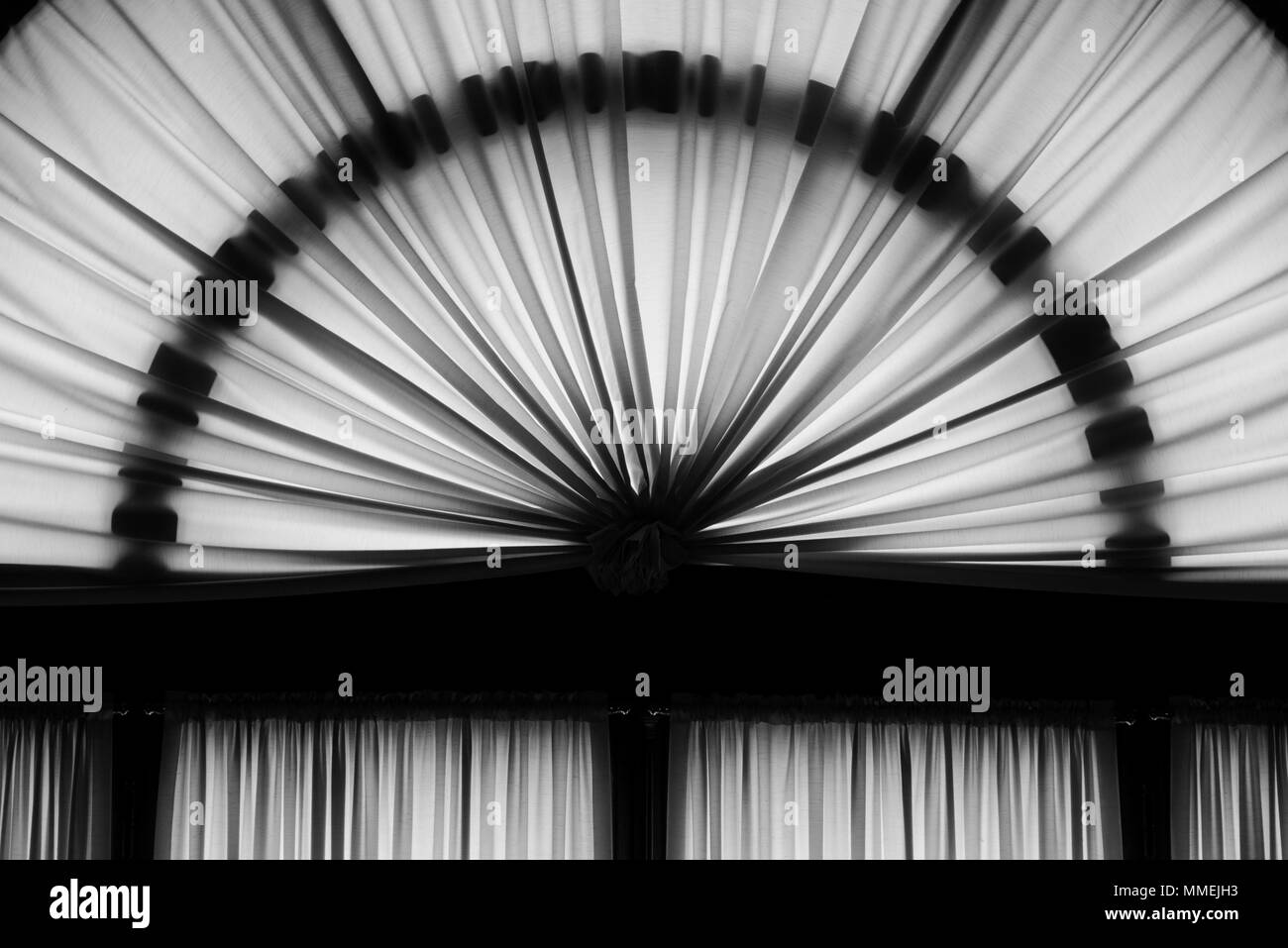 Black curtain background Black and White Stock Photos & Images - Alamy