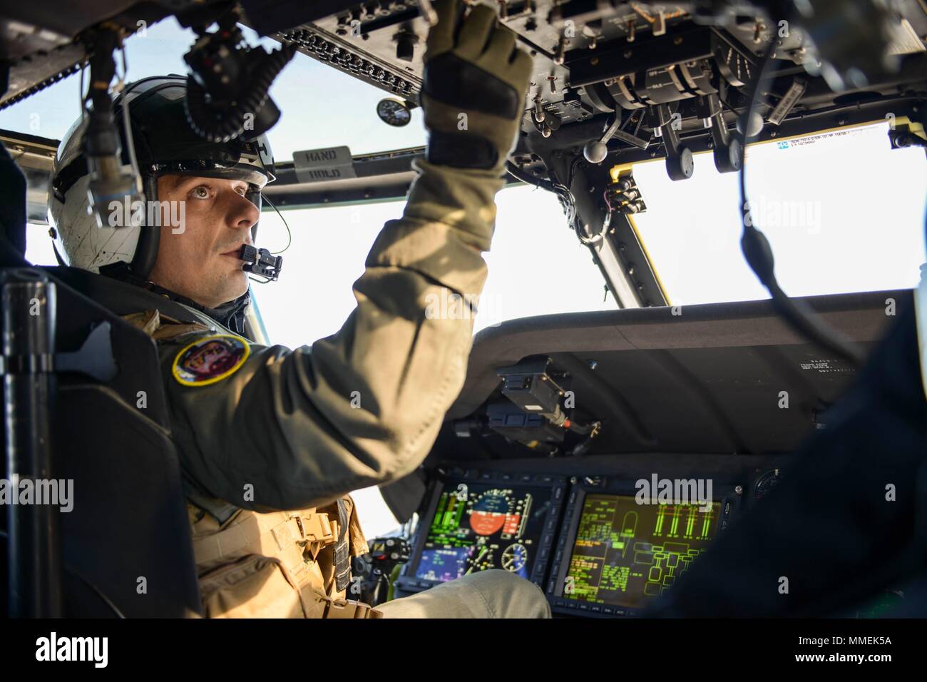 PACIFIC OCEAN (Oct. 26, 2017) Lt. Casey Arnold, assigned to the ...