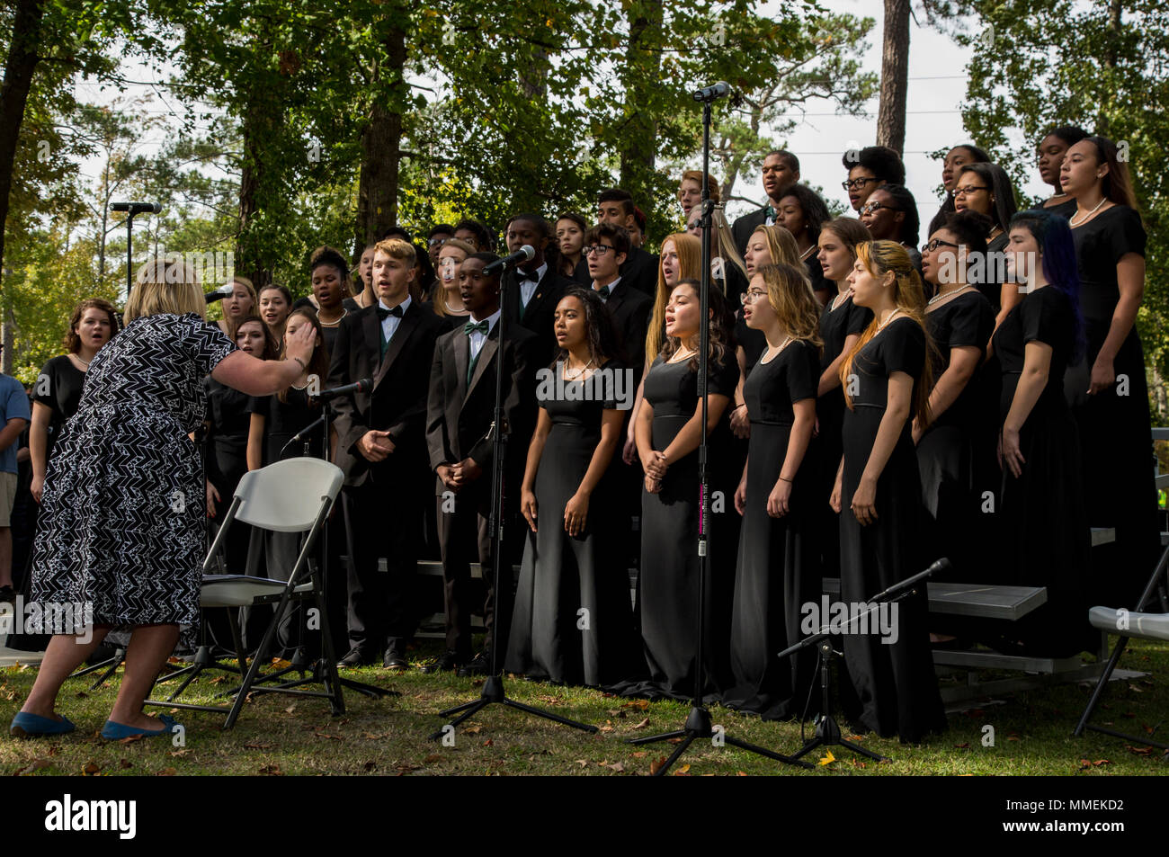 White Oak High School Chamber Choir performs during the 34th Beirut ...