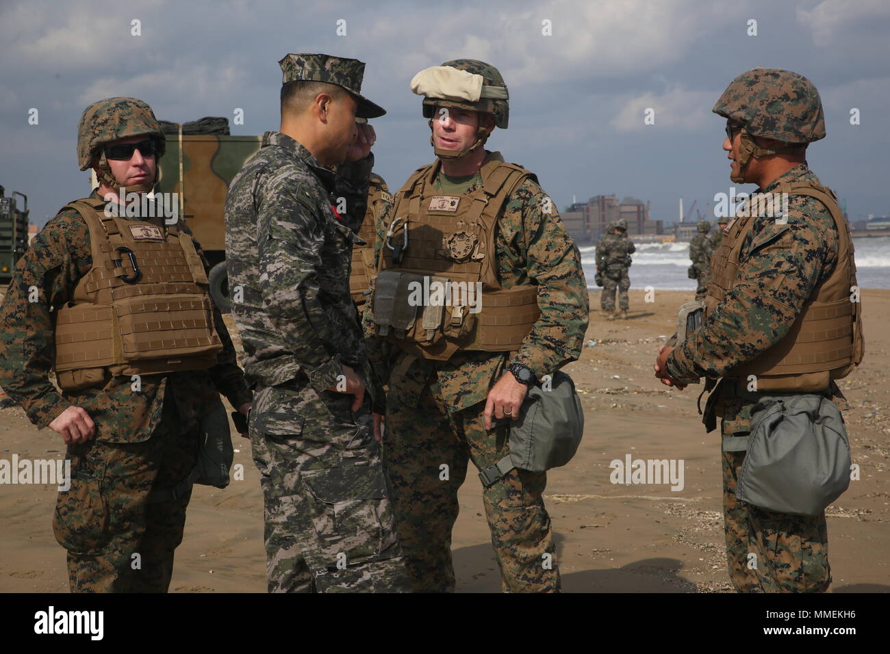 Commanding officer of combat logistics battalion 26 hi-res stock ...