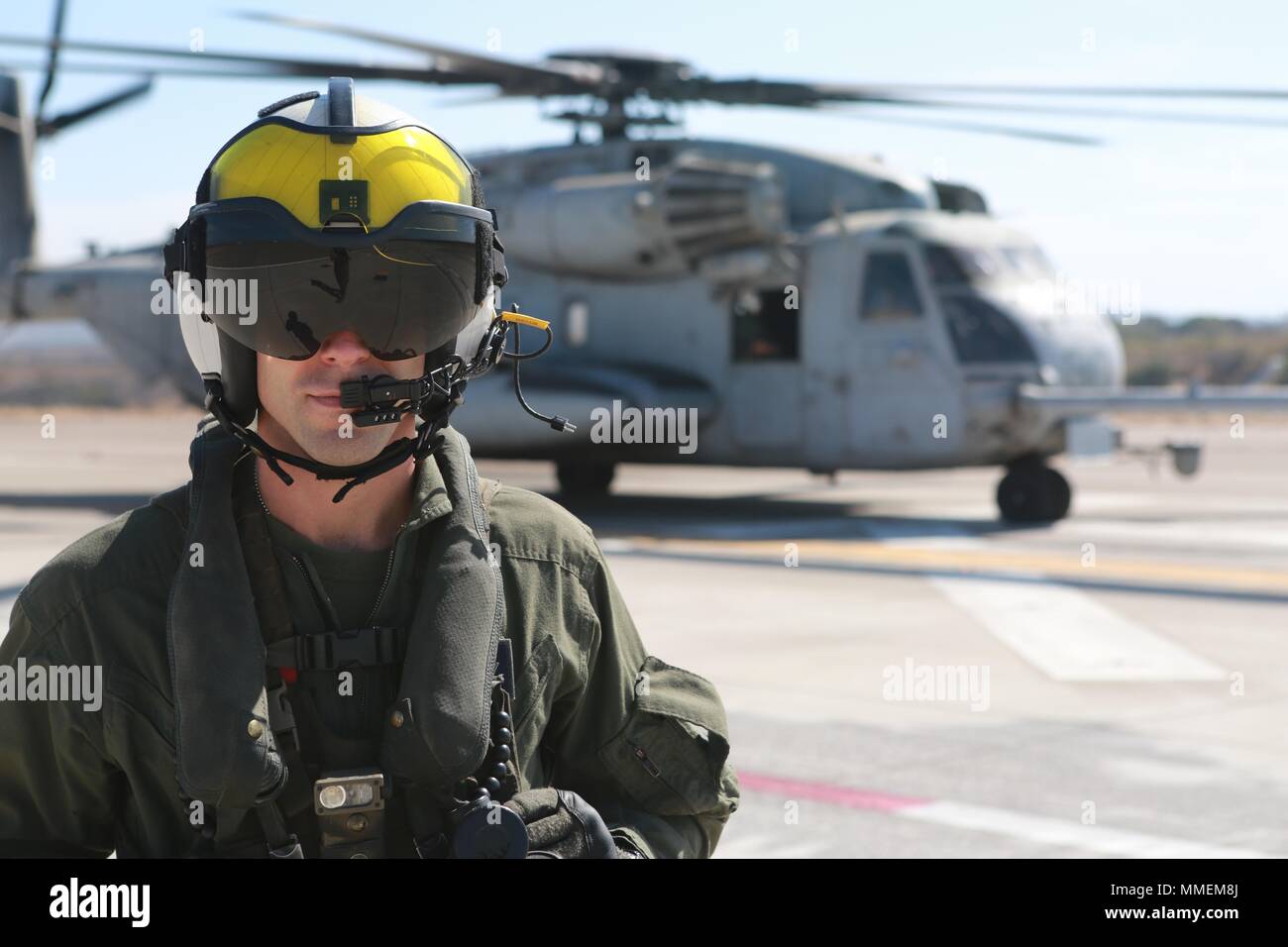 Capt. Matthew D. Haskins, a pilot with Marine Heavy Helicopter Squadron ...