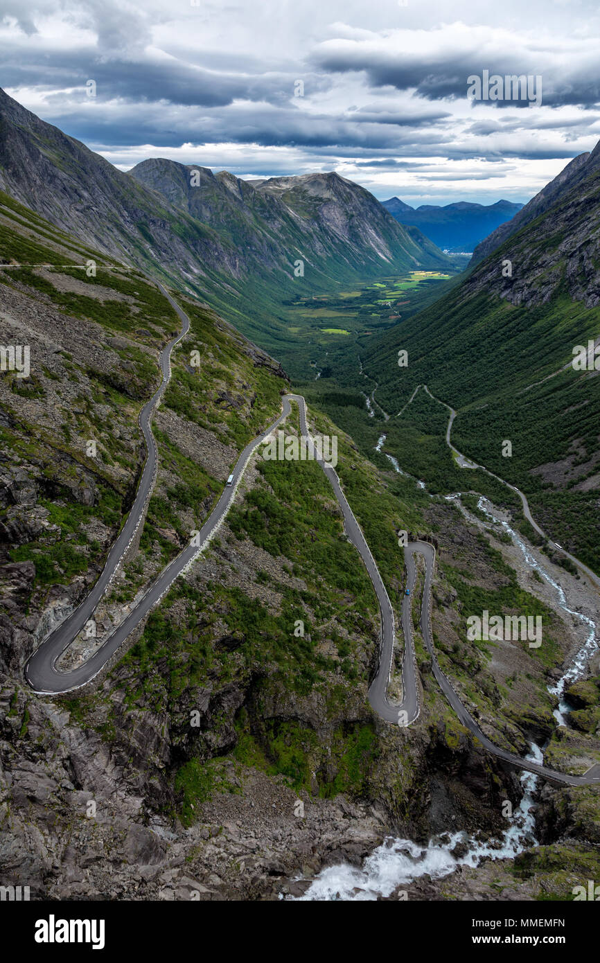 Norway - Trollstigen Stock Photo - Alamy