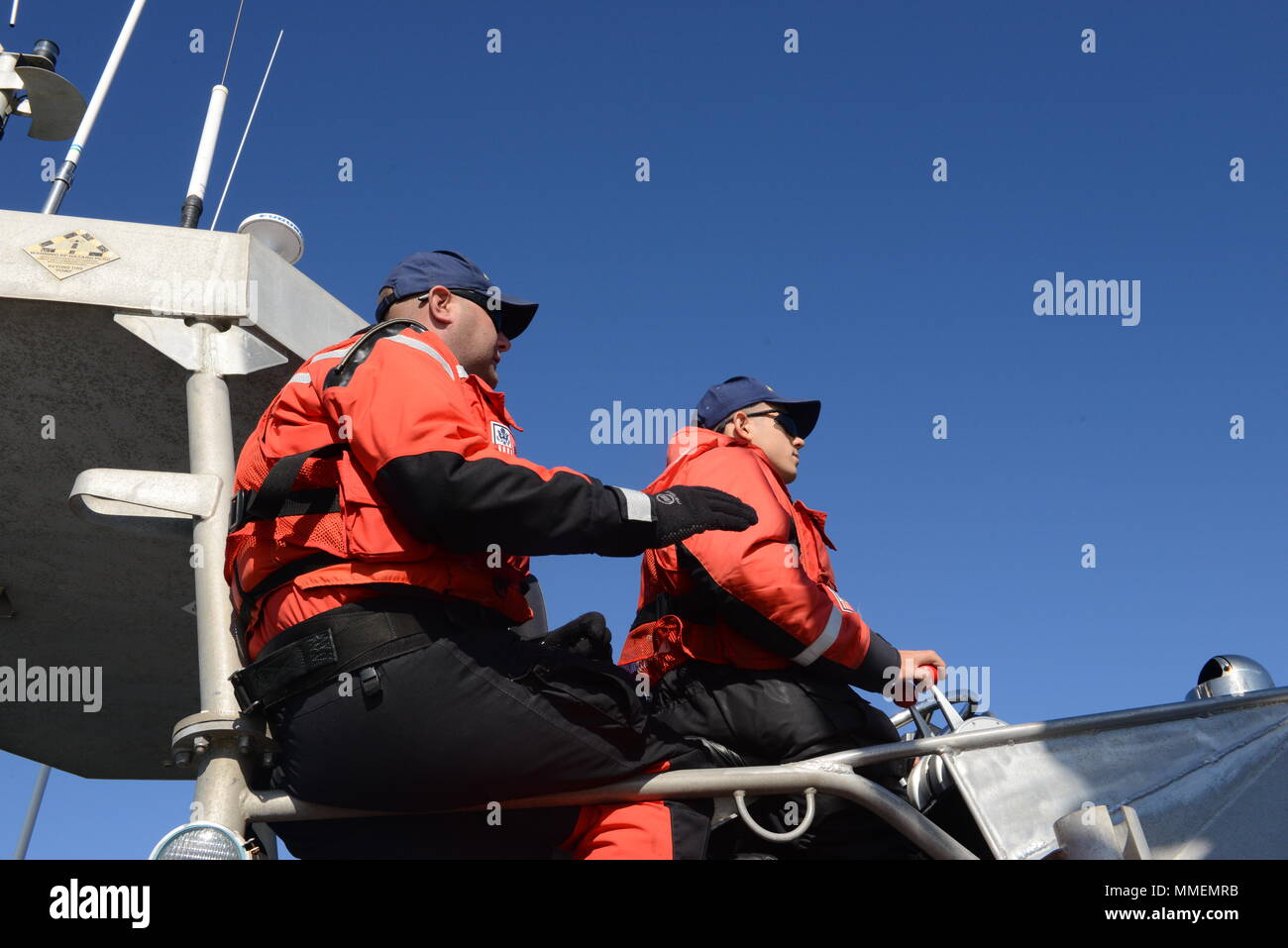 Chief Petty Officer Ryan Widdows, executive petty officer of Coast ...