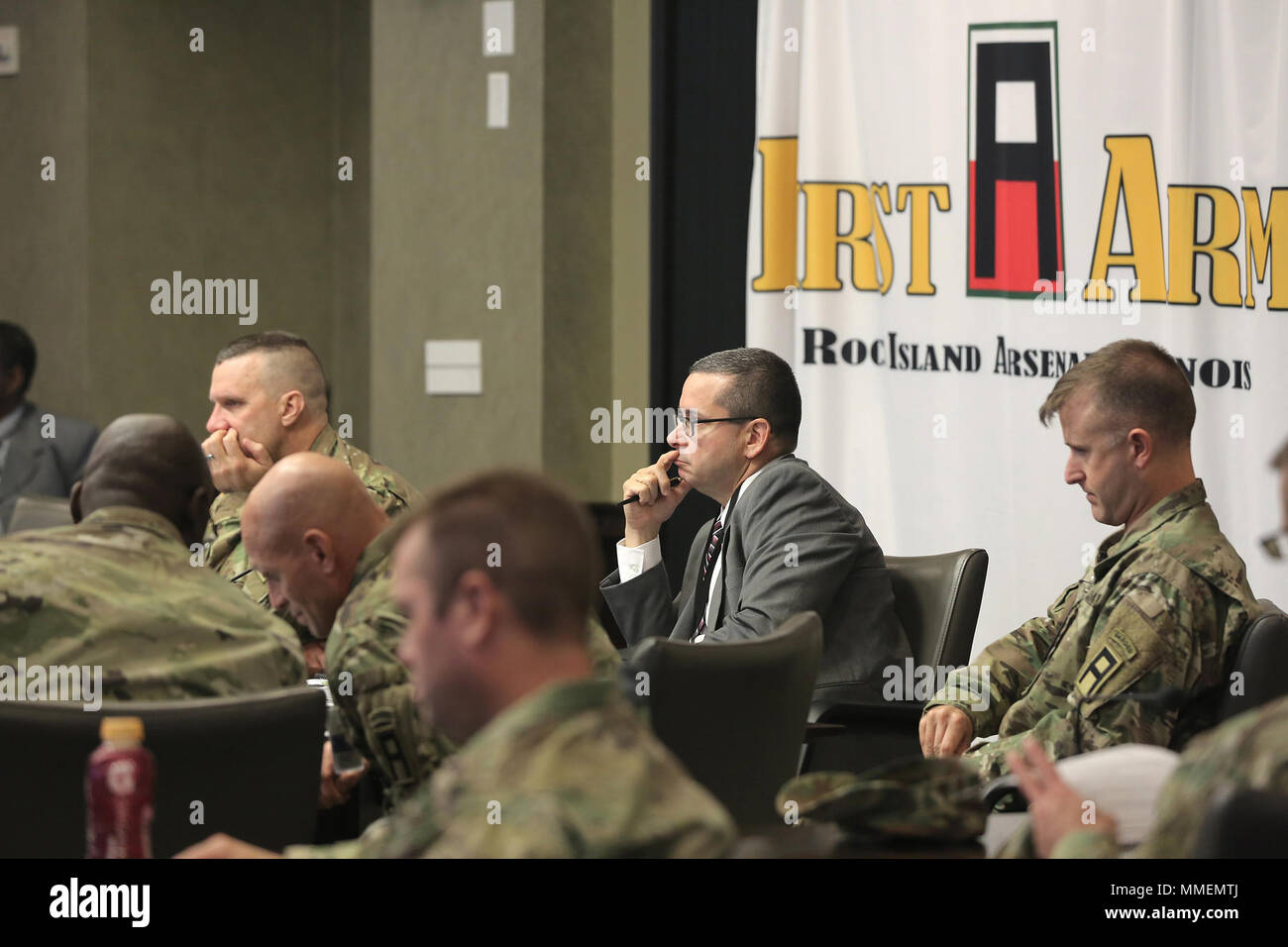 First Army and 85th Support Command senior leaders discuss Army Reserve ...