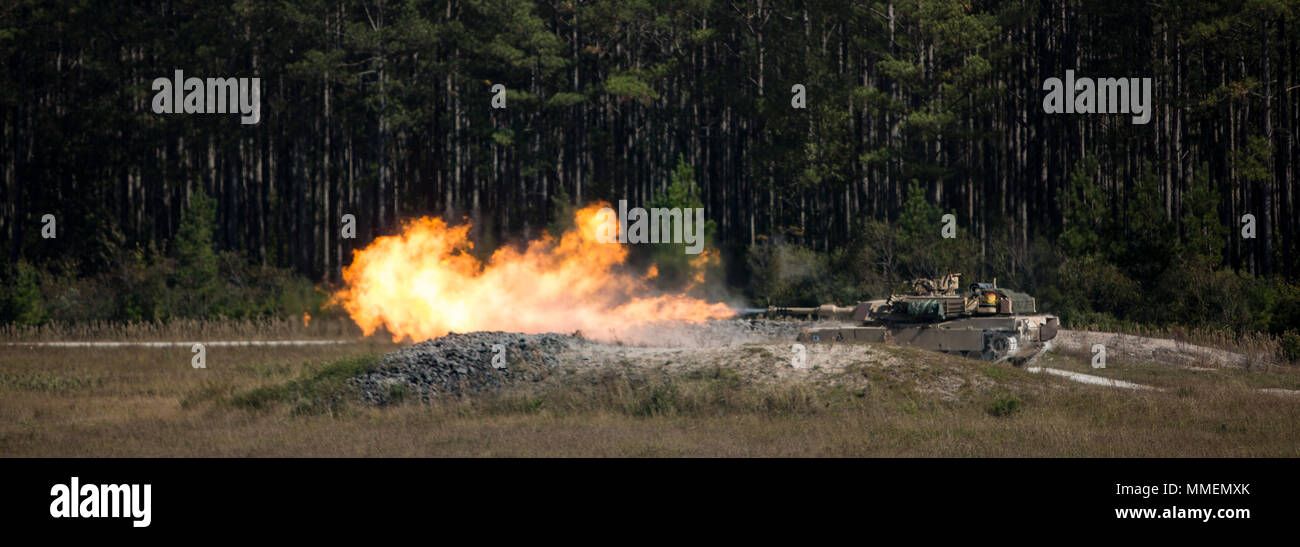 U.S. Marines with Alpha Company, 2nd Tank Battalion, 2nd Marine ...