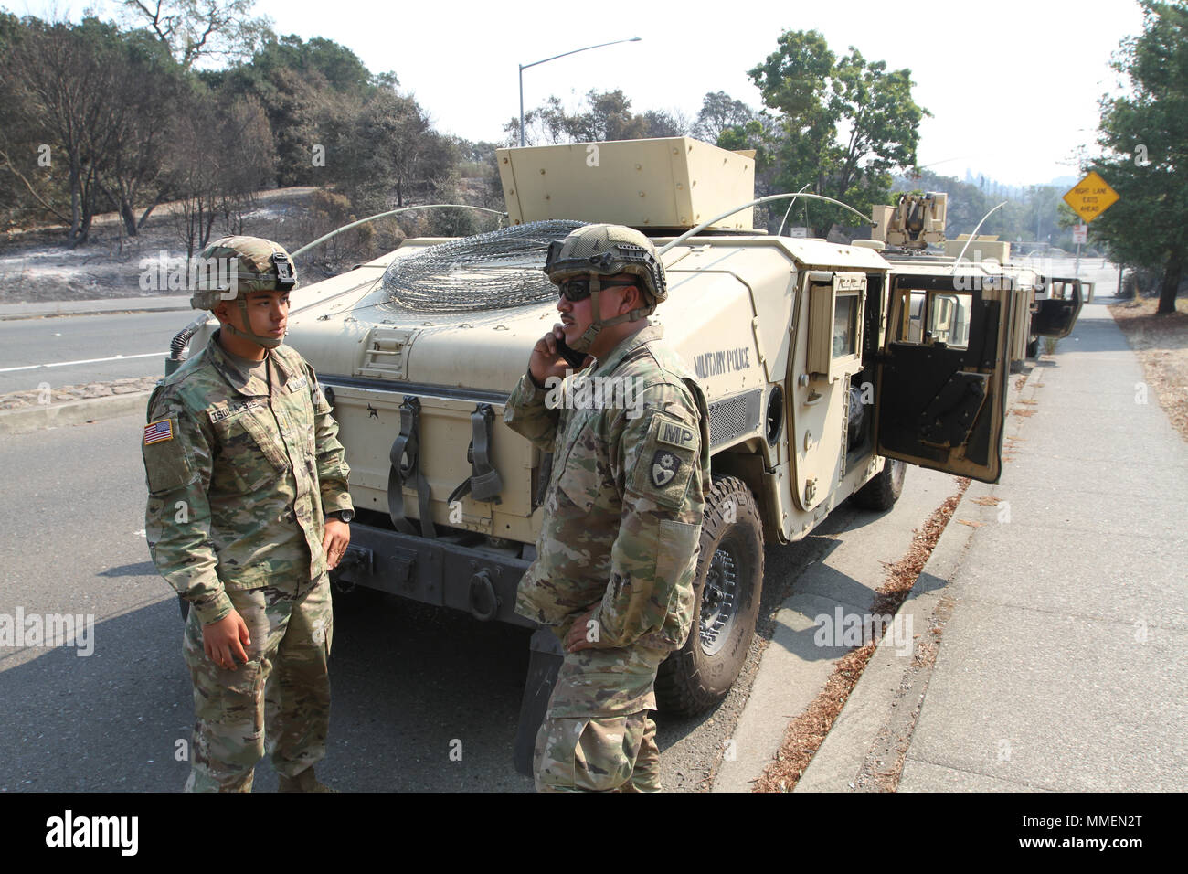 40th military police company hi-res stock photography and images - Alamy