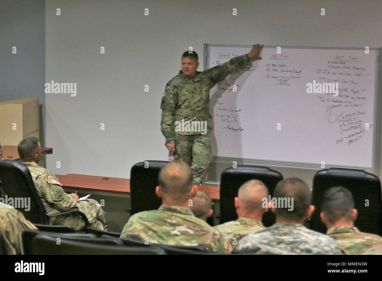 Col. Robert E. Lee Magee, commander, 3rd Armored Brigade Combat Team ...
