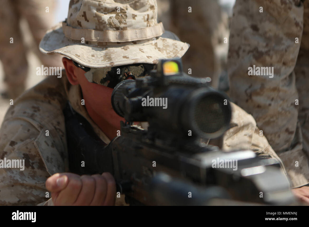 M 240 weapons system hi-res stock photography and images - Alamy