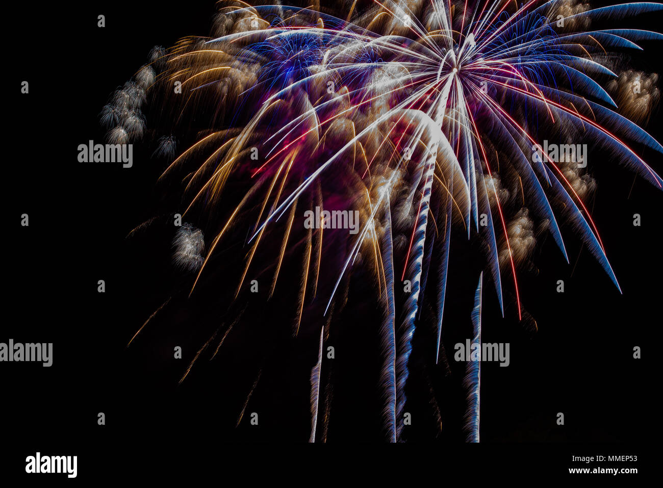 Independence eve fireworks show hi-res stock photography and images - Alamy