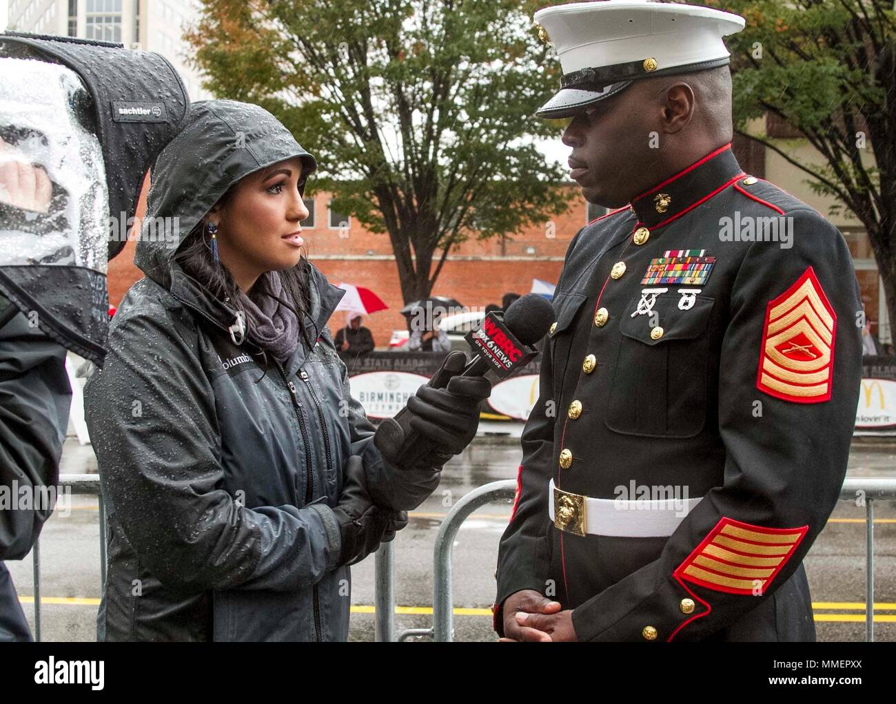 Master Sergeant Damian Cason, the Marine Corps Recruiting Command ...