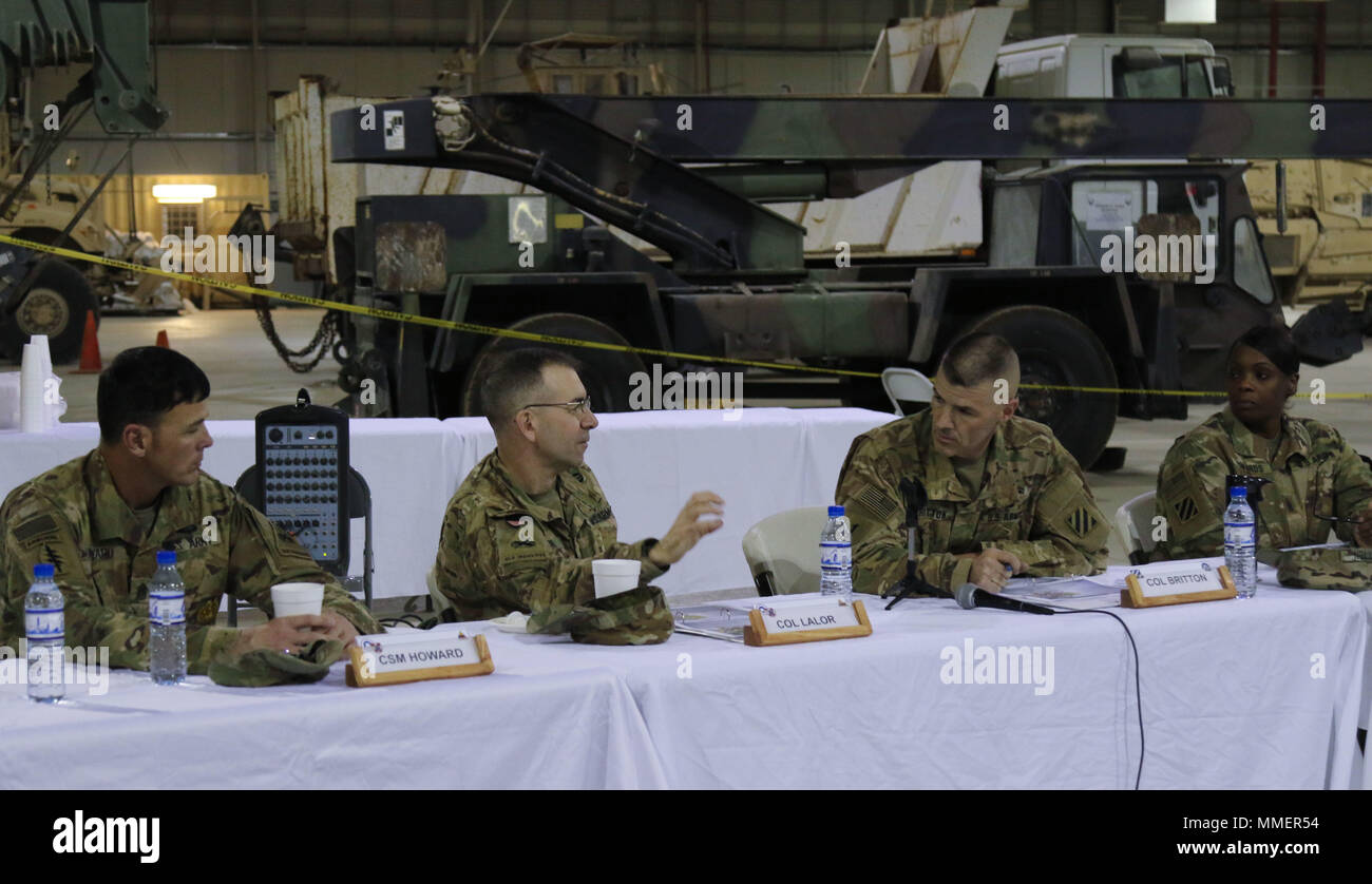 3rd infantry division resolute support sustainment brigade hi-res stock ...