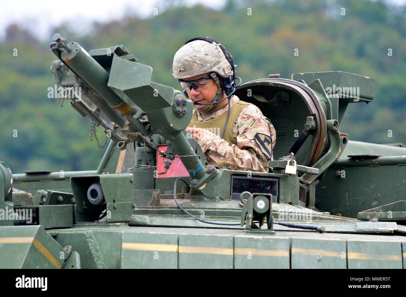 RODRIGUEZ LIVE FIRE COMPLEX, Republic of Korea - A K1A1 South Korean ...