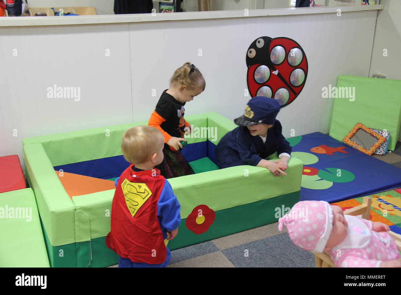 Fort McCoy Family members play during Army Community Service’s “Connect ...