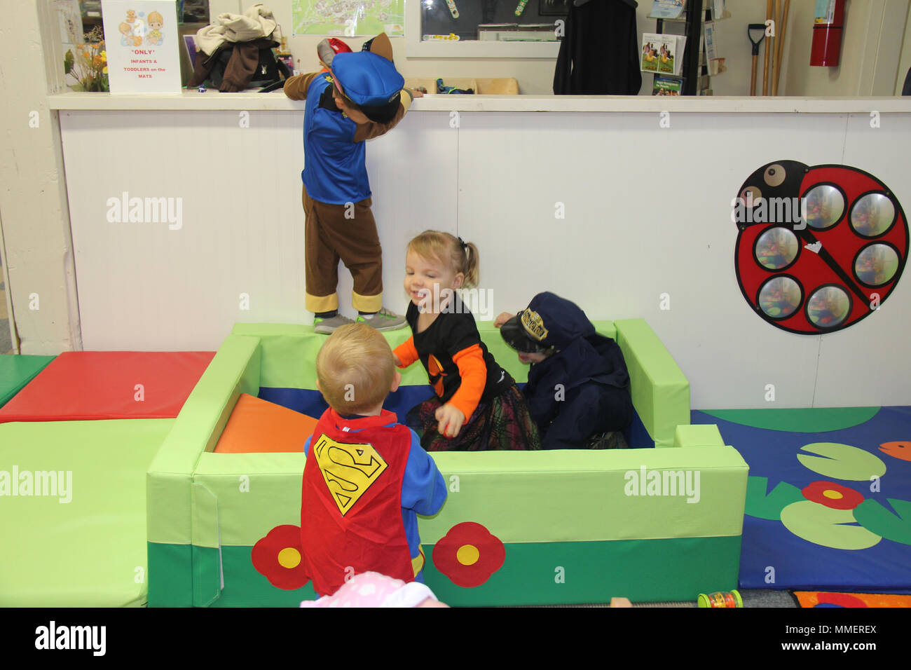 Fort McCoy Family members play during Army Community Service’s “Connect ...