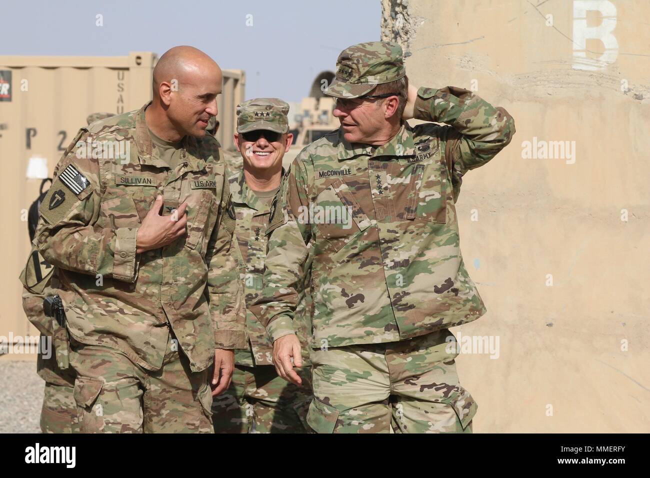 (From Left) Vice Chief of Staff of the Army Gen. James C. McConville ...