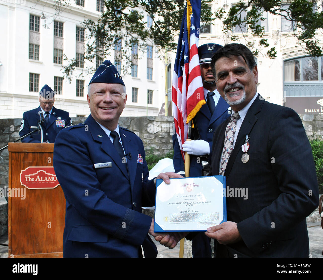 Civilain service award hi-res stock photography and images - Alamy