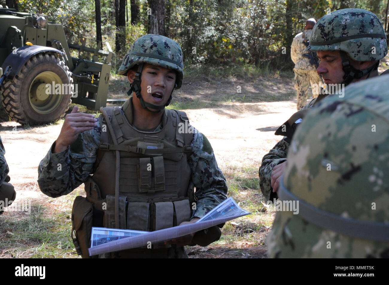CAMP SHELBY, Mississippi (October 27, 2017) Ensign Keith Luu from ...