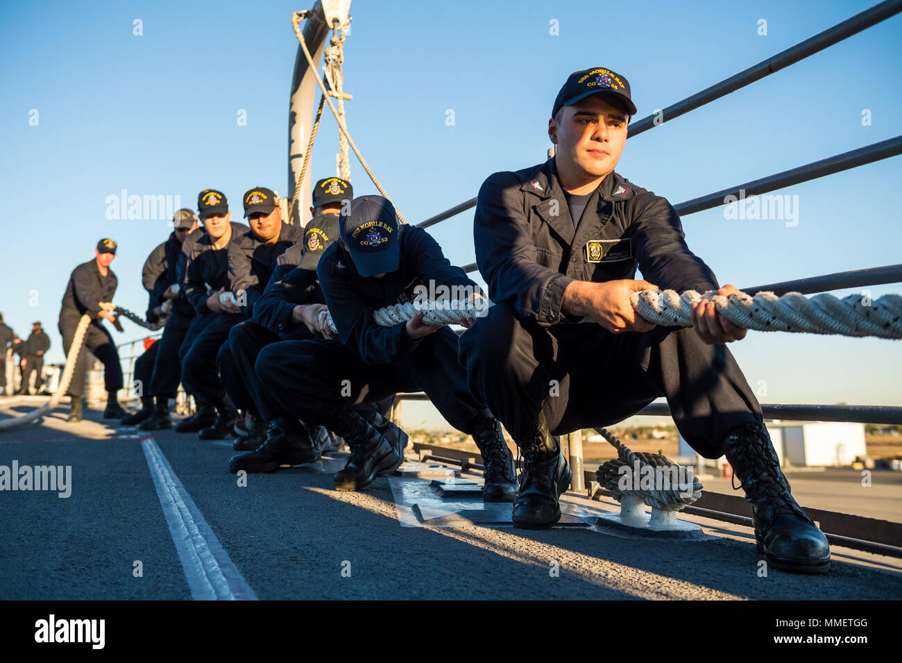 171026-N-KT595-247 PACIFIC OCEAN (Oct. 26, 2017 Sailors aboard the ...