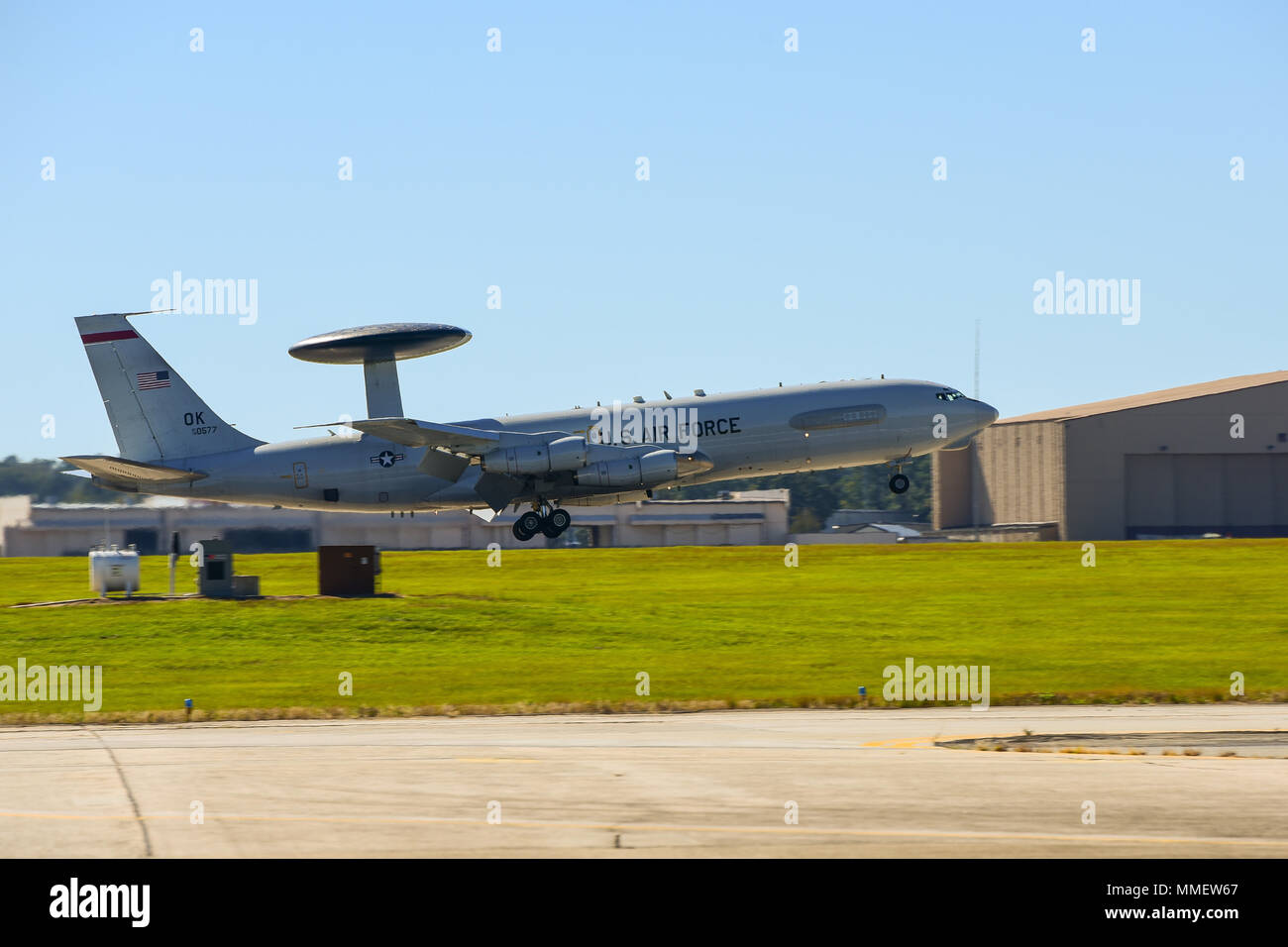An E-3 Sentry AWACS from the 964th Airborne Air Control Squadron (AACS ...