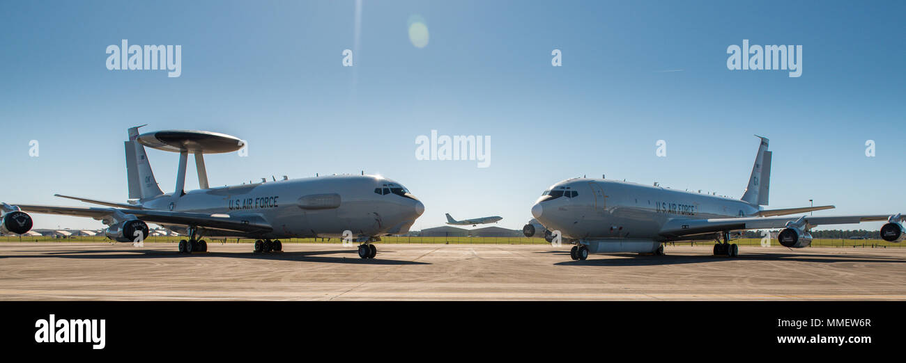 An E-3 Sentry AWACS from the 964th Airborne Air Control Squadron (AACS ...