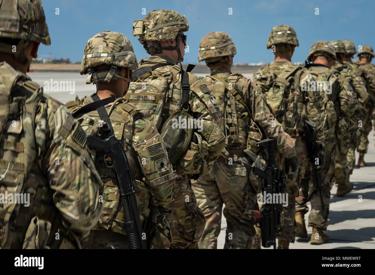 U.S. Army Soldiers assigned to Combined Joint Task Force-Horn of Africa ...