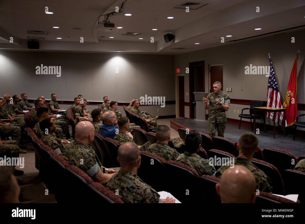 U.S. Marine Corps Brig. Gen. Jason Q. Bohm, Commanding General of ...