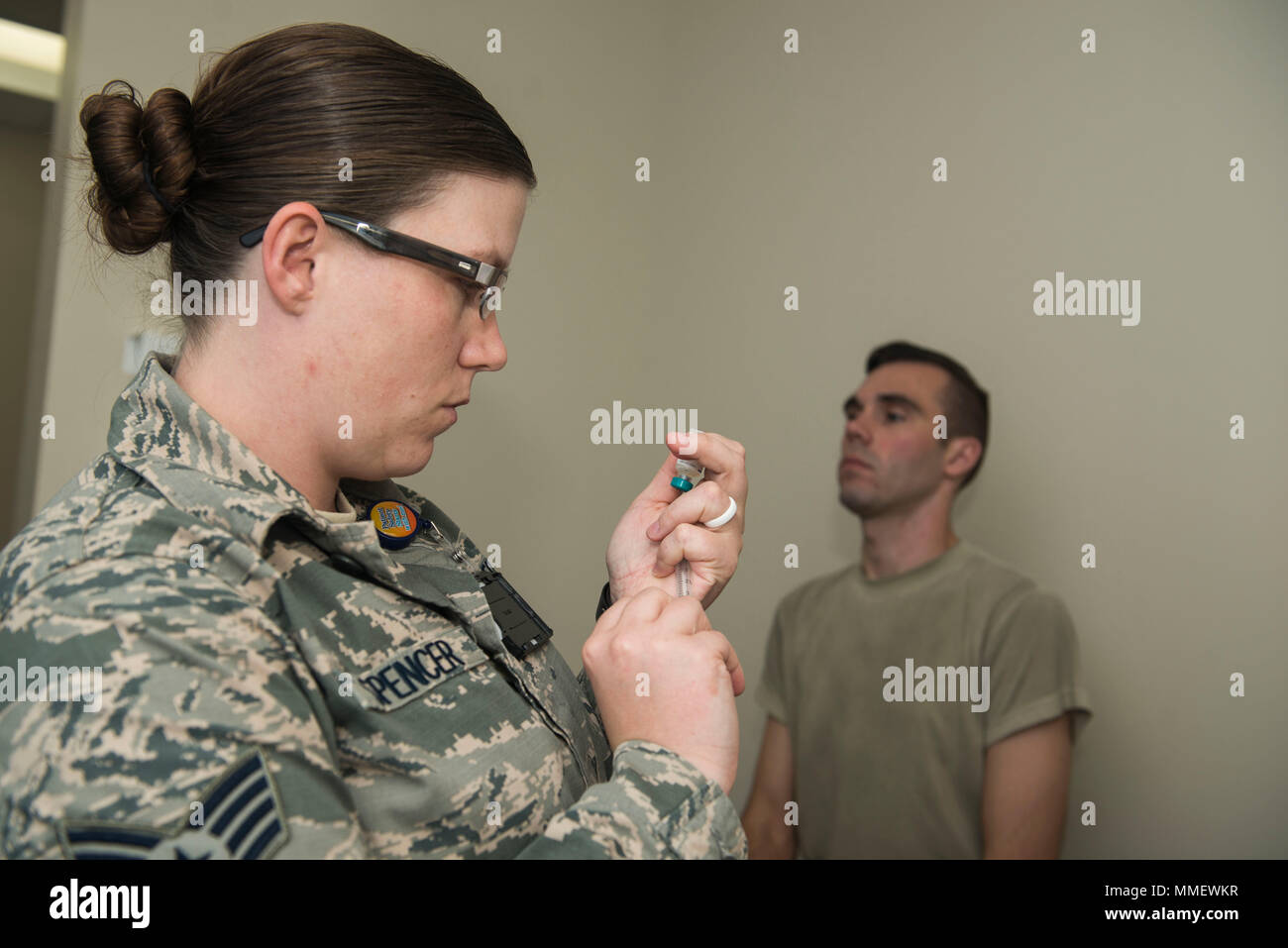 U.S. Air Force Staff Sgt. Jake Spencer, 20th Medical Operations ...