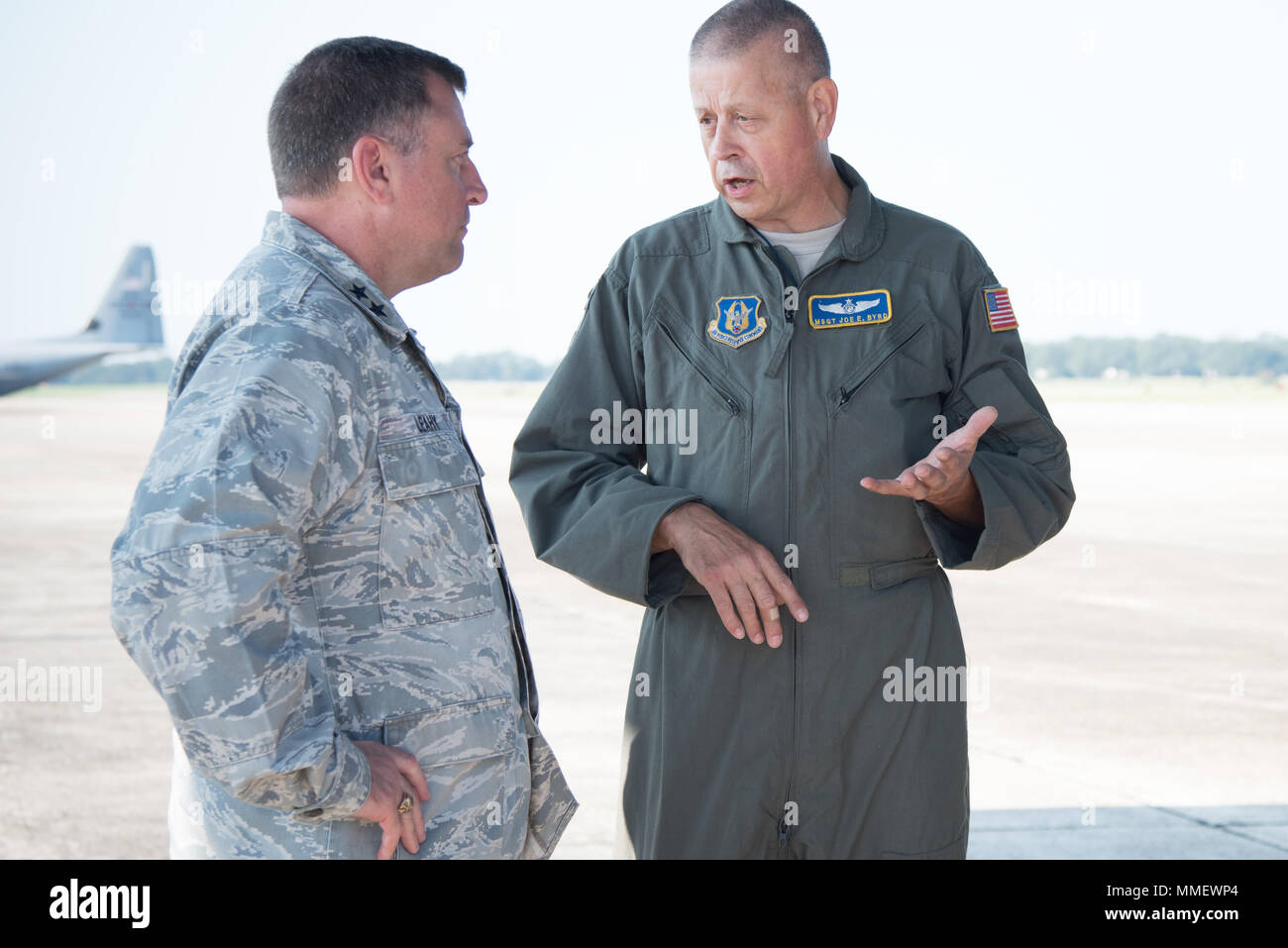 Maj. Gen. Timothy Leahy, 2nd Air Force commander, discusses the mission ...