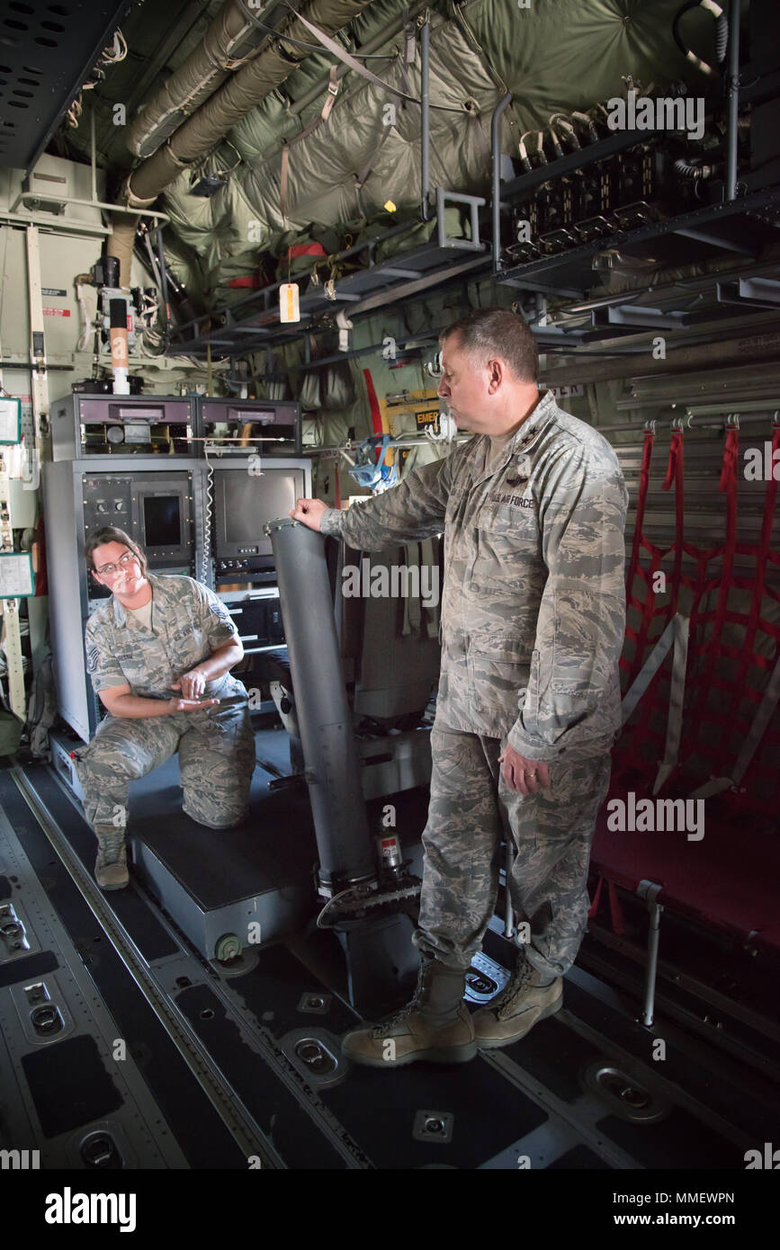 Maj. Gen. Timothy Leahy, 2nd Air Force commander, discusses the ...