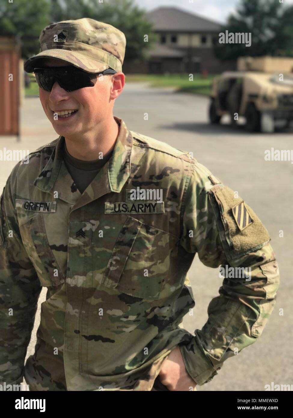 Command sgt maj jack l clark armys best medic competition hi-res stock ...