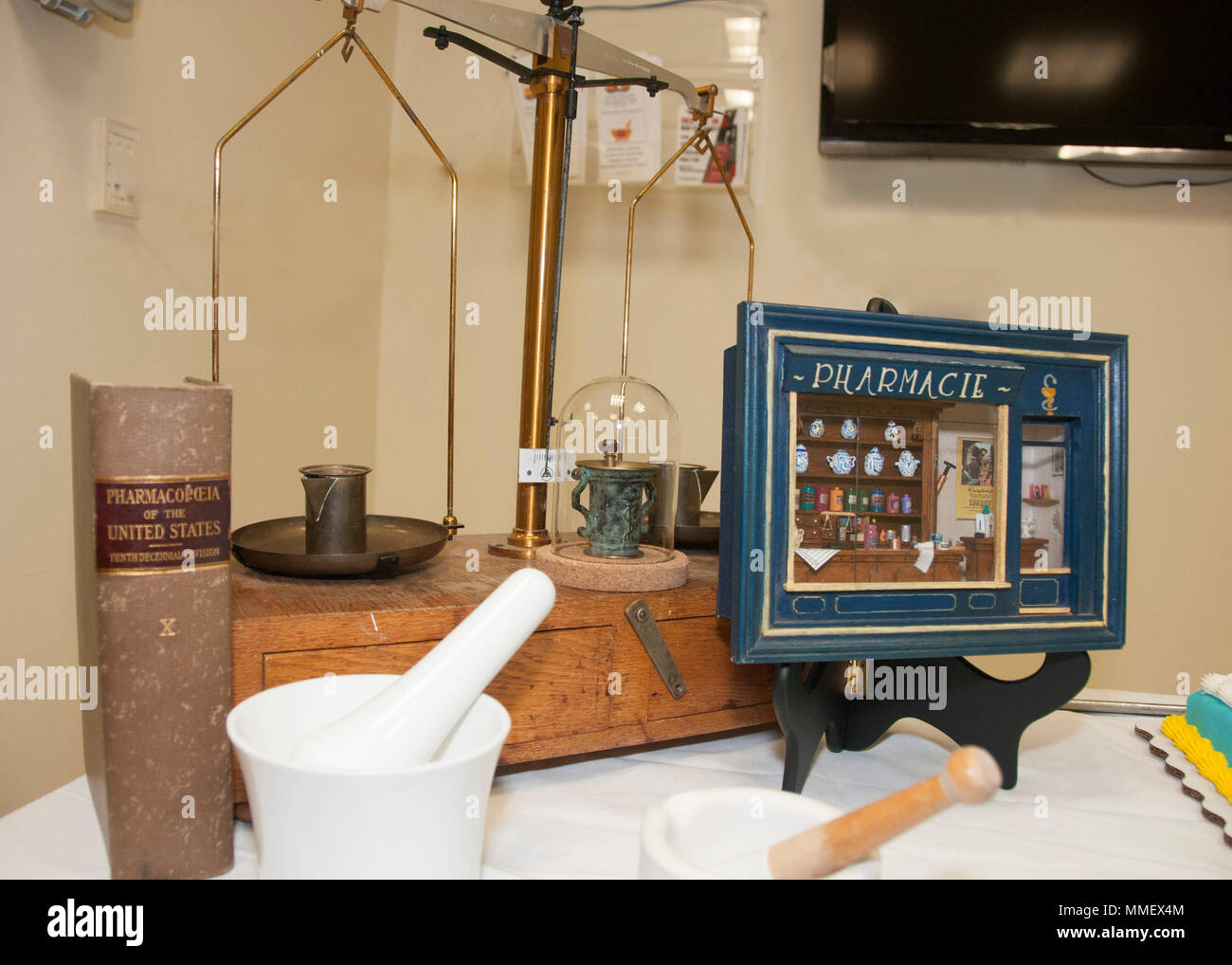 Vintage pharmaceutical instruments are displayed during William ...