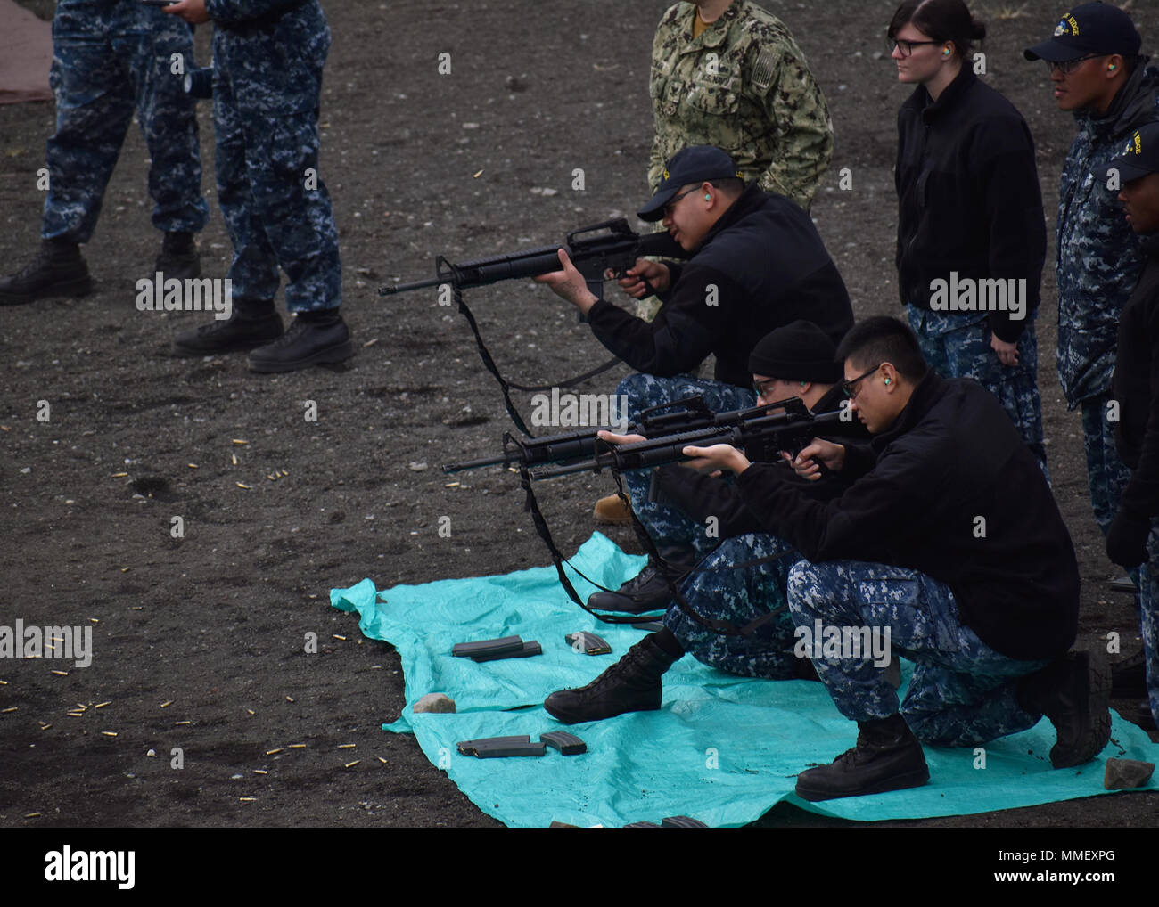171031-N-XN398-154 FUJI, Japan (Oct. 31, 2017) - Sailors attached to ...
