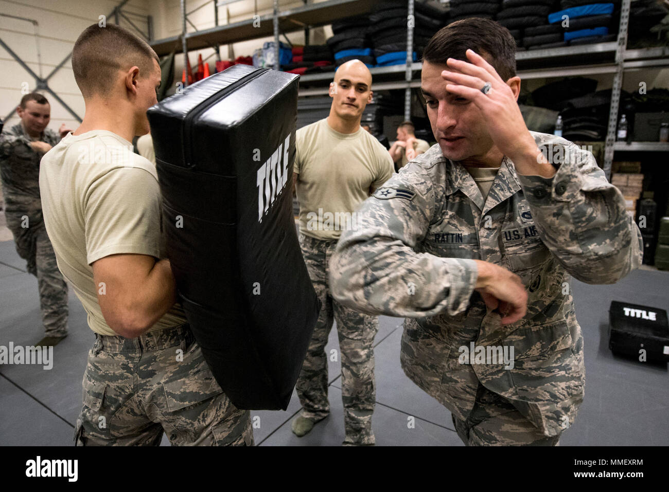 Senior Airman Alex Solis, 52nd Security Forces Squadron base defense ...