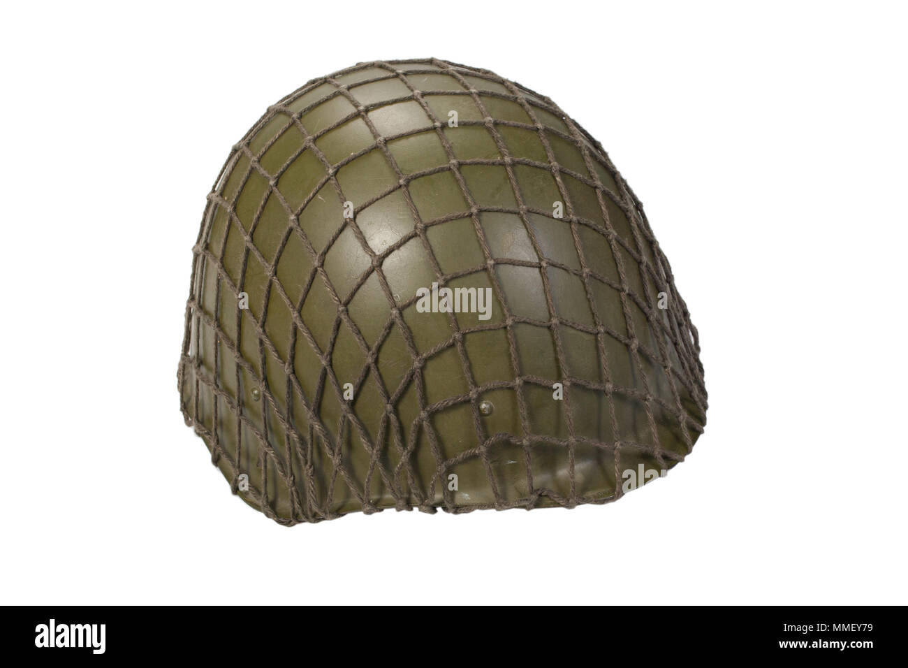army steel helmet isolated on white Stock Photo - Alamy