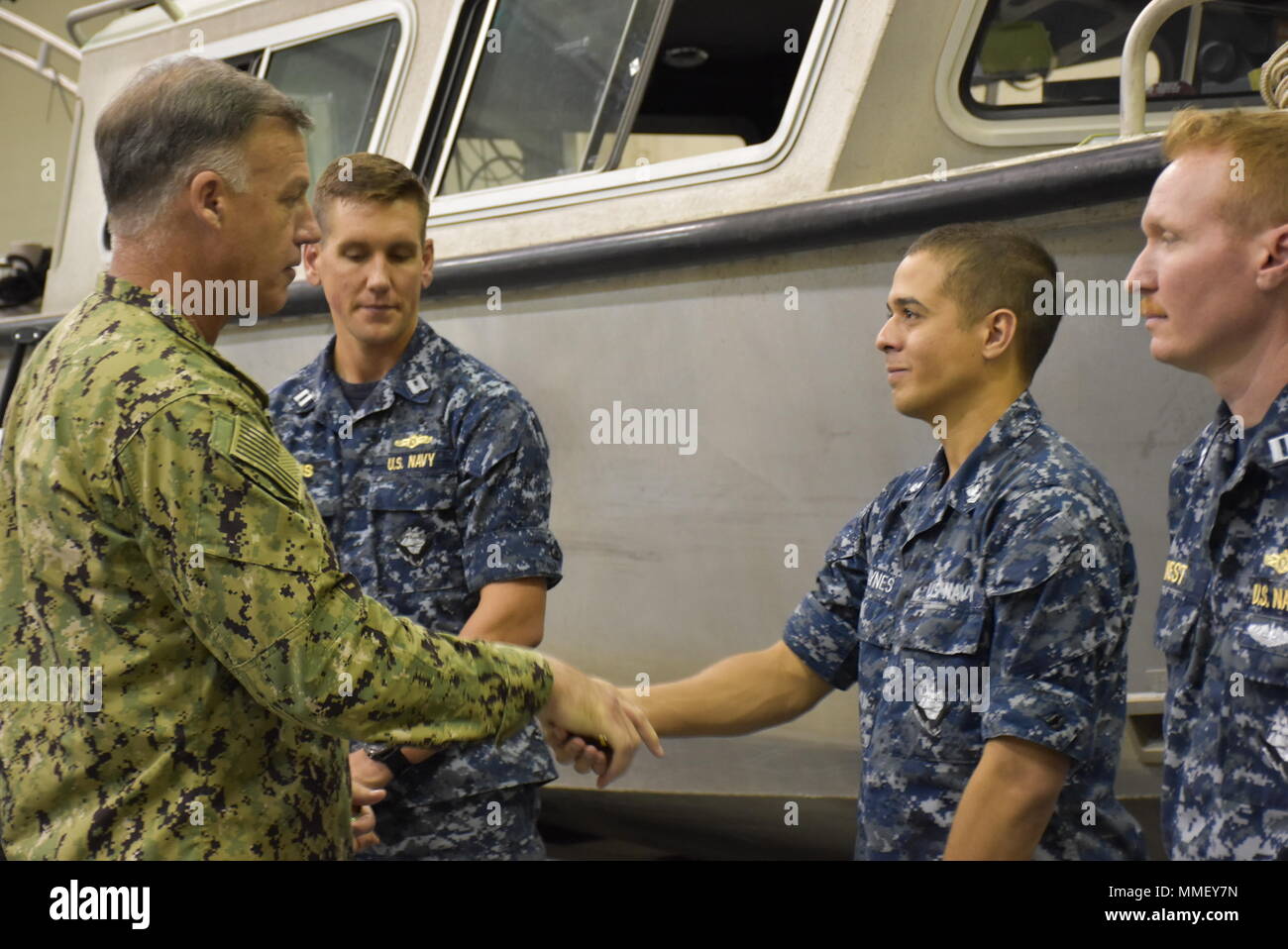 STENNIS SPACE CENTER, Miss. – Rear Adm. Sean Buck, Southern Command/4th ...
