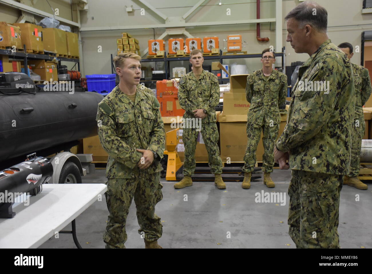 STENNIS SPACE CENTER, Miss. – AG3 Zachary Bochek of Naval Oceanography ...