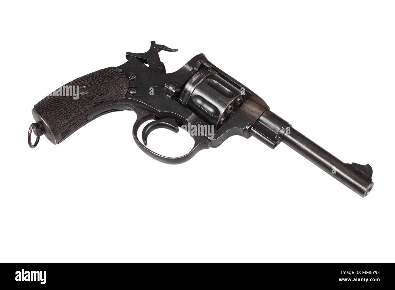 Nagant revolver Cut Out Stock Images & Pictures - Alamy