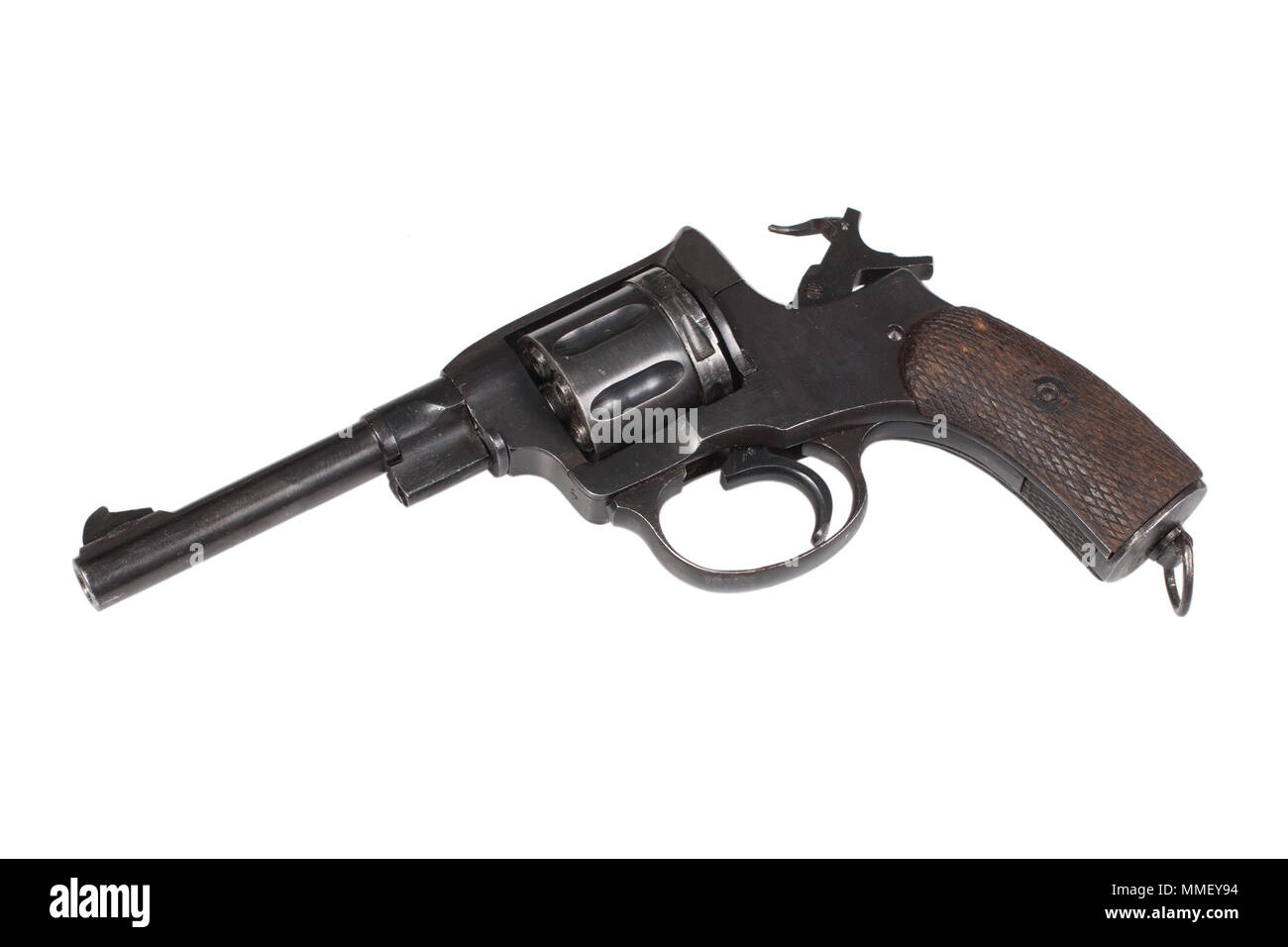 Nagant revolver Cut Out Stock Images & Pictures - Alamy