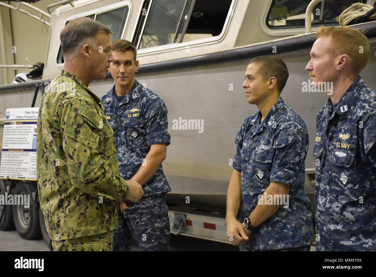 STENNIS SPACE CENTER, Miss. Rear Adm. Sean Buck, commander of U.S ...