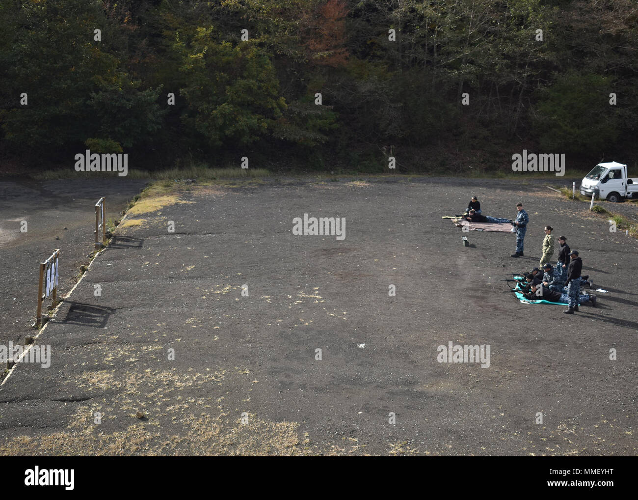 171031-N-XN398-141 FUJI, Japan (Oct. 31, 2017) - Sailors attached to ...