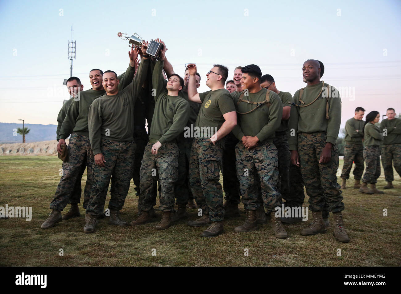 Marines with the Provost Marshal’s Office, Alpha Company, Headquarters ...