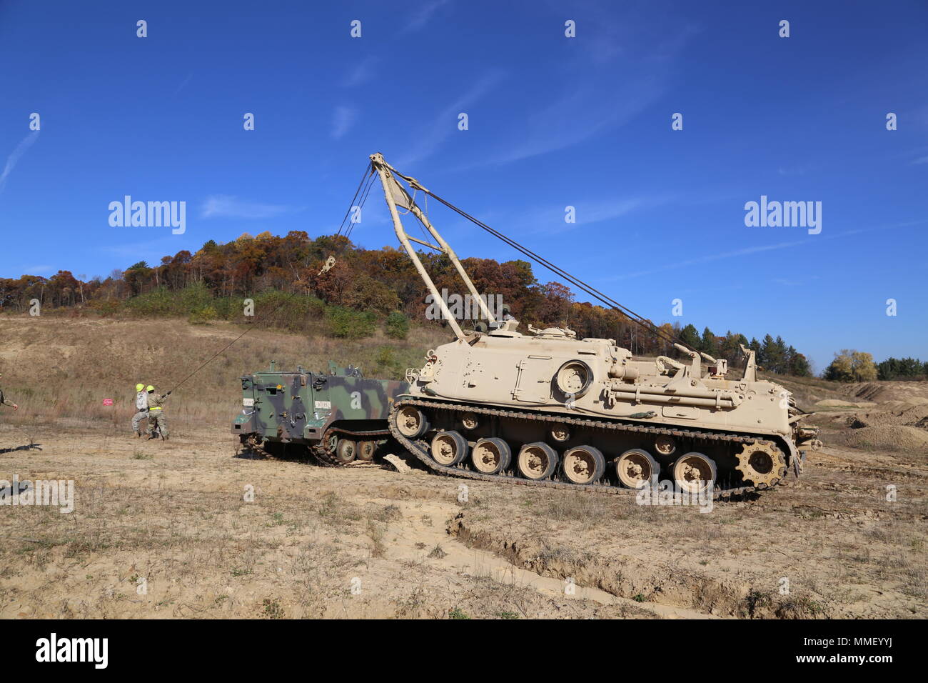 Tracked vehicled recovery course hi-res stock photography and images ...