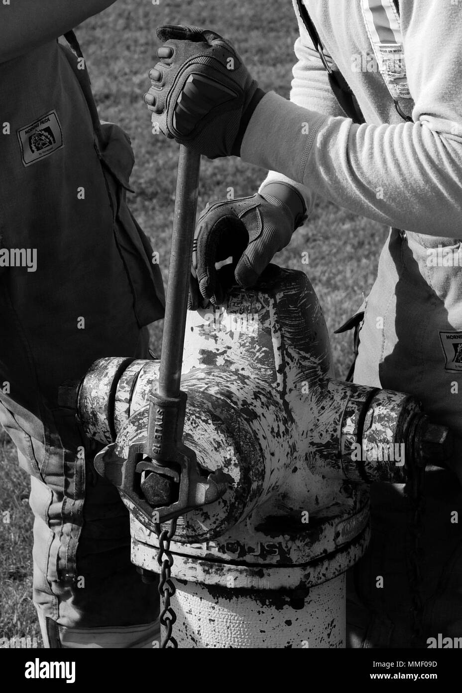 Hydrant base Black and White Stock Photos & Images - Alamy