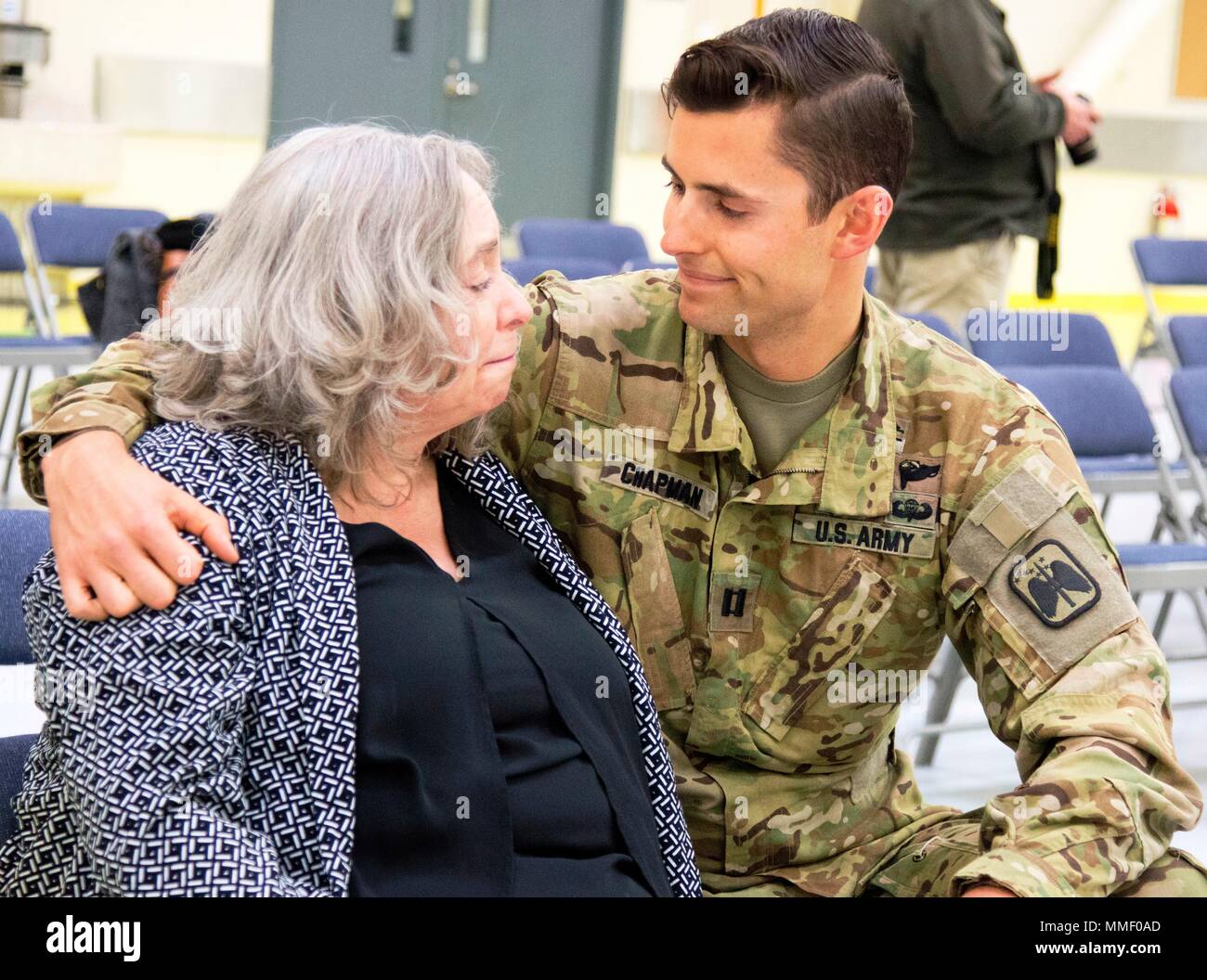 Capt. Sam Chapman, a UH-60 Black Hawk pilot with 1st Battalion, 52nd ...